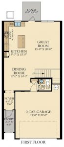 Firethorn Floor Plan at Storey Lake