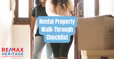 Rental Property Walk-Through Checklist | RE/MAX Heritage - Bardell Real ...